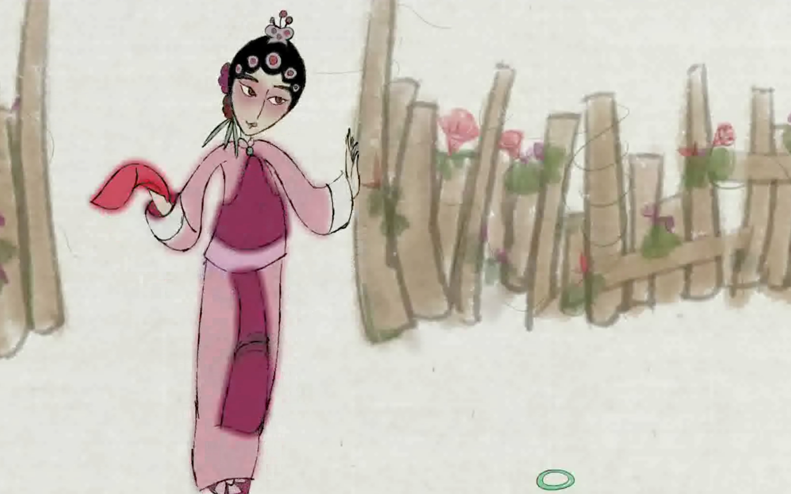小伙一人爆肝完成!戏曲动画国风实验短片《拾玉镯》