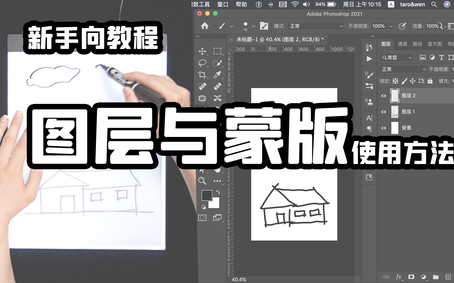 PS入门教程02期:【图层与蒙版】最通俗易懂的讲解