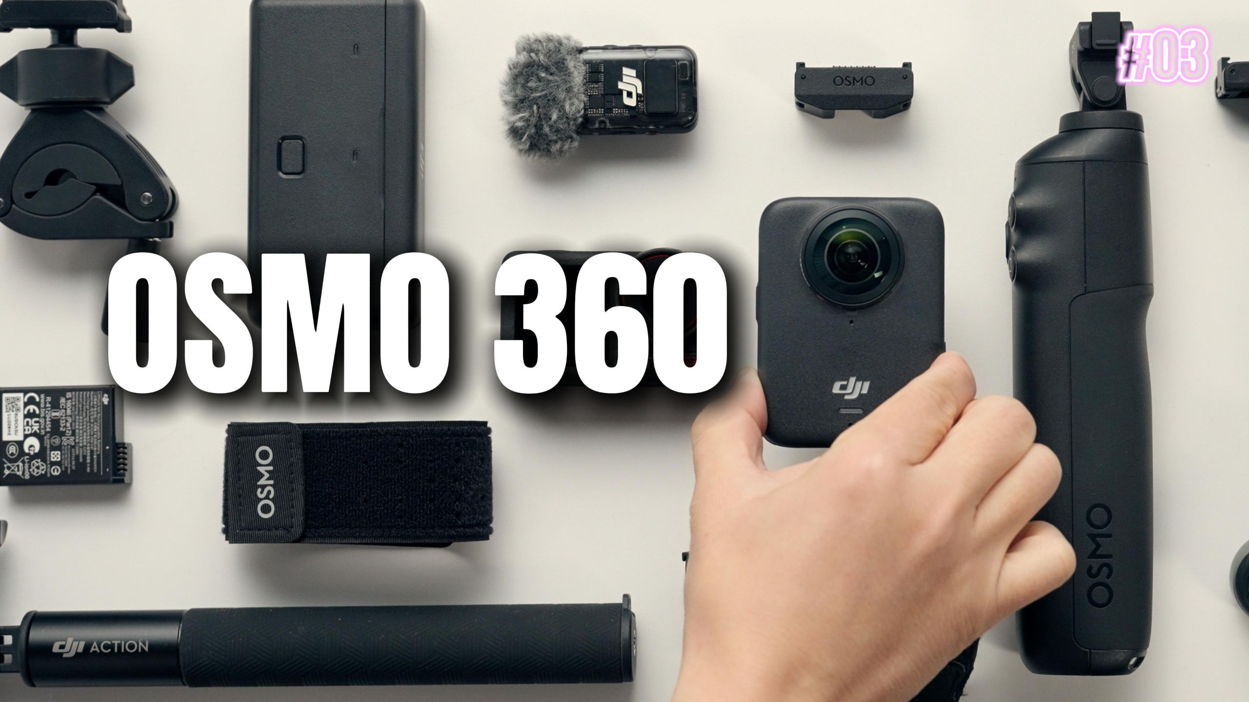 大疆OSMO 360全景运动相机,旅行开箱全体验