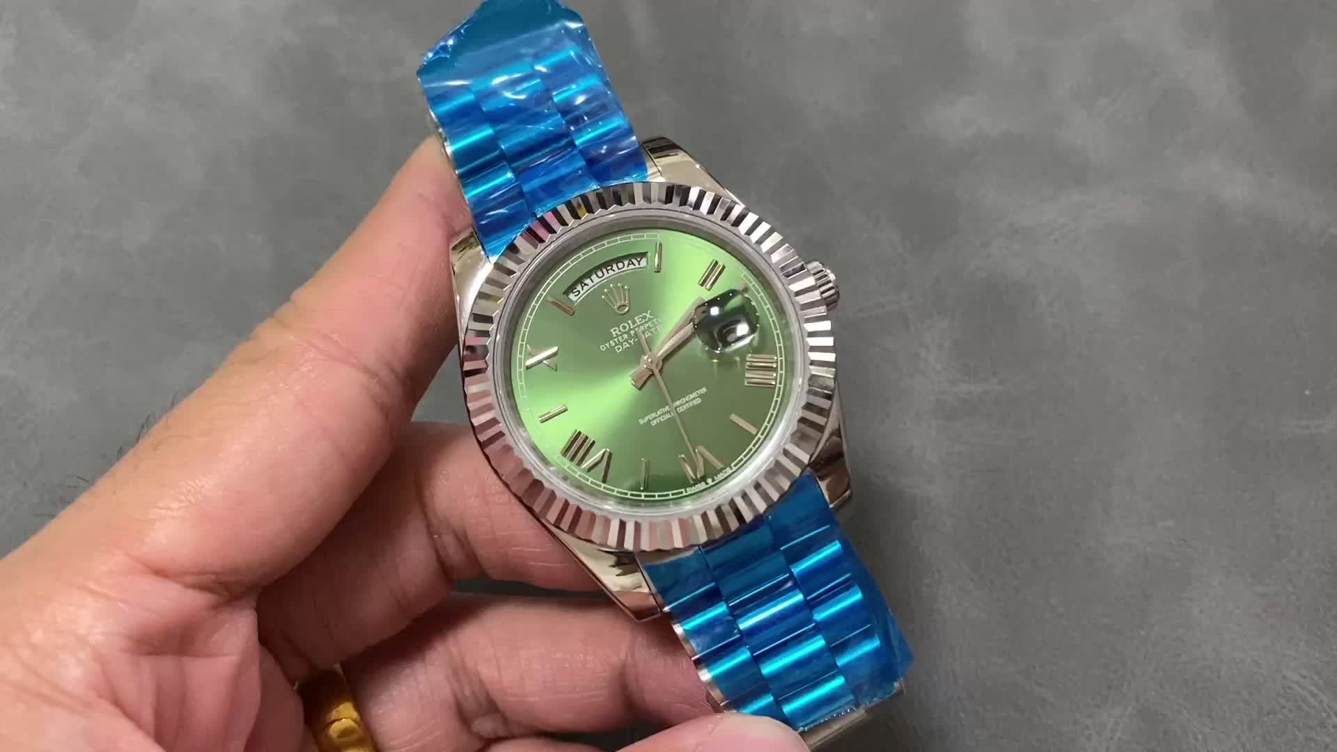 #劳力士Rolex# 双历 星期日志型系列 全自动机械机芯 #男士腕表#