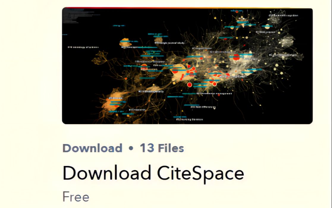 Citespace安装