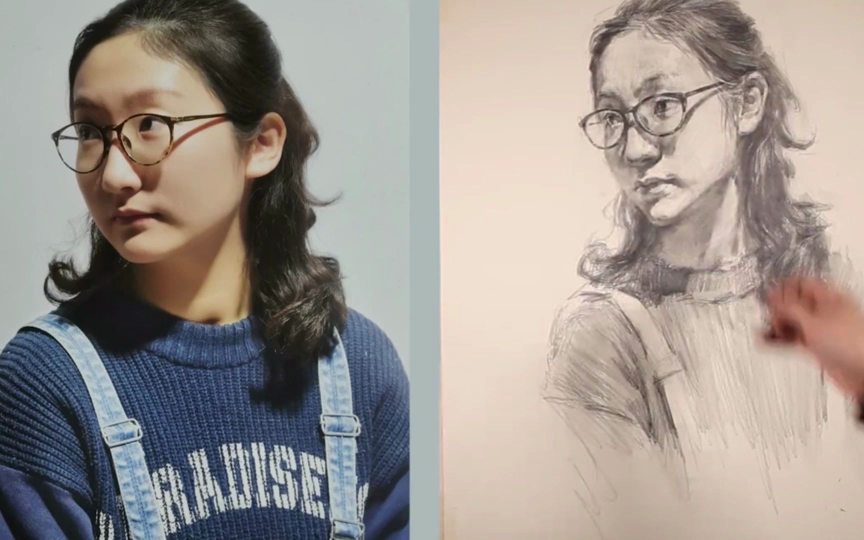 【素描头像】——素描头像教程