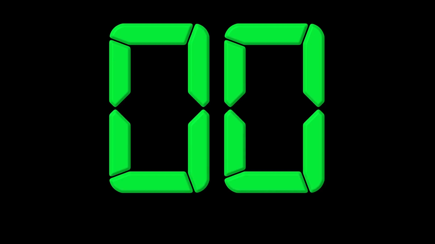 60秒倒计时(绿色数字)