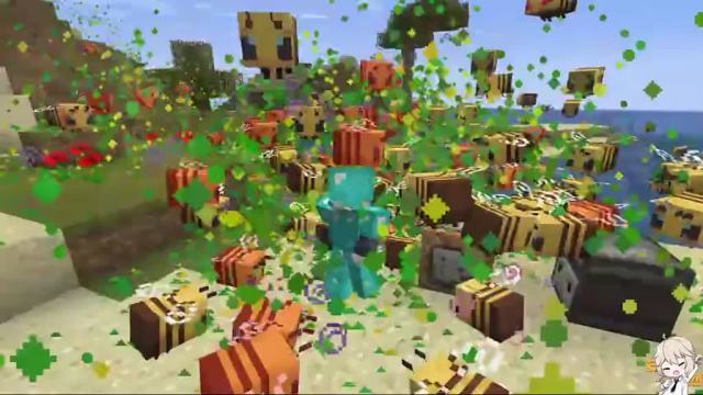 我的世界:生物装备不死图腾后会怎么样?蜜蜂能无限攻击玩家吗?