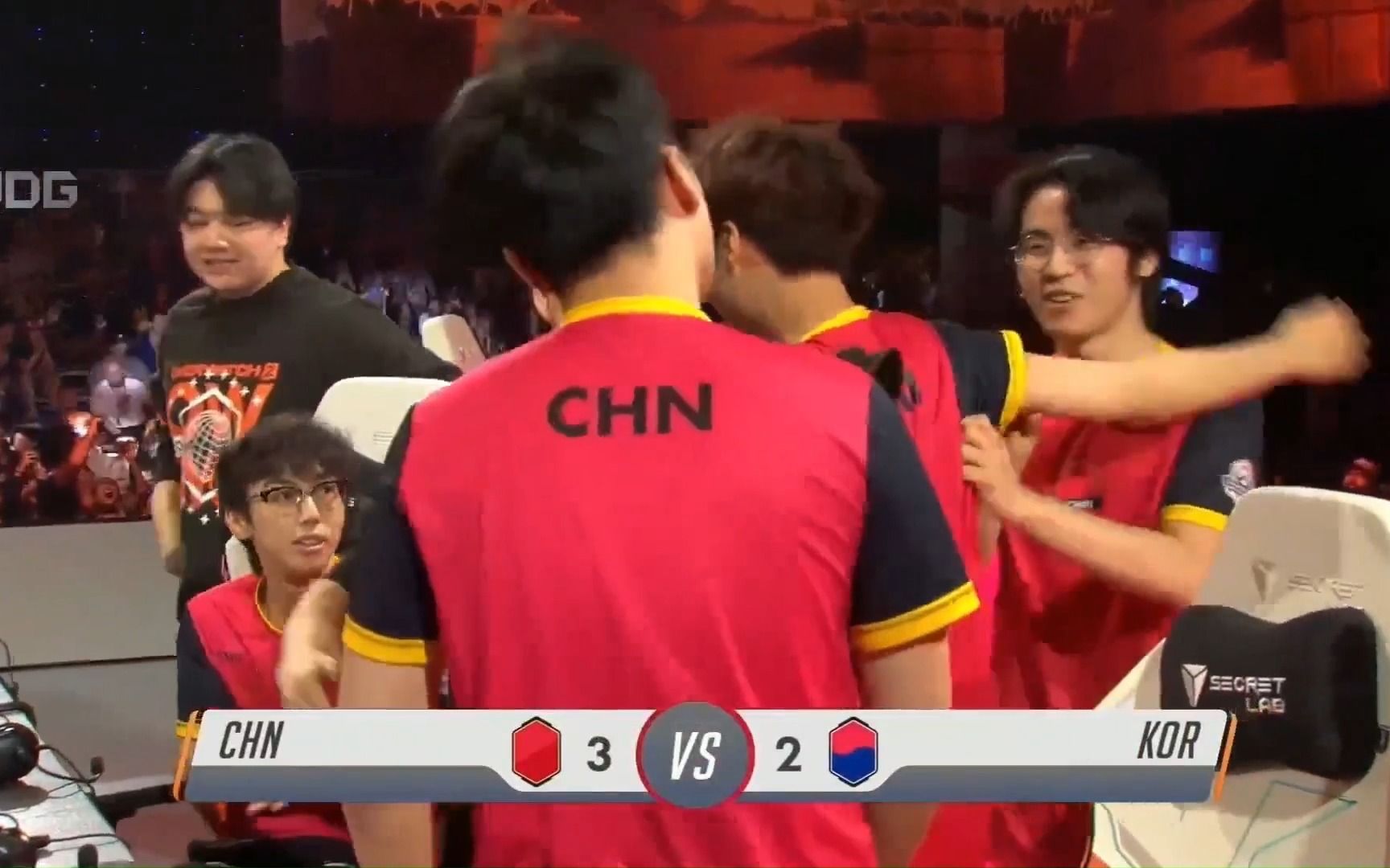 【CC中字】ow世界杯 中国VS韩国 日本解说高能切片