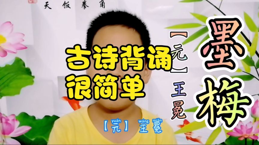 墨梅:王冕的墨梅和王安石的梅花相比,你更喜欢哪一首?