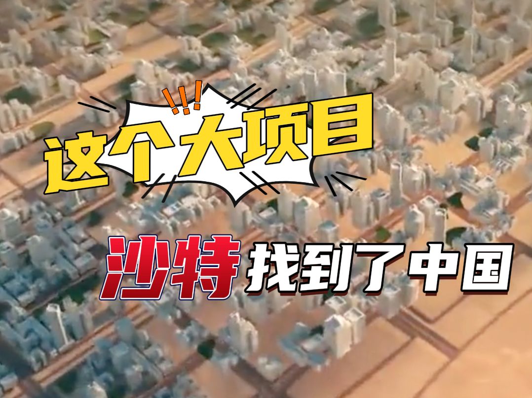 斥资5千亿大项目!沙特代表团访华7天 寻求与中方合作