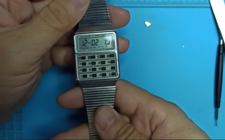 小修sanyo三洋计算器手表