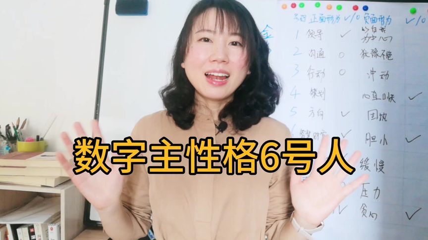 数字生命密码|主性格6号人,聪明、爱心、疗愈,男生容易是暖男