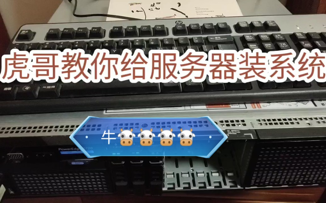 虎哥教你给服务器装系统