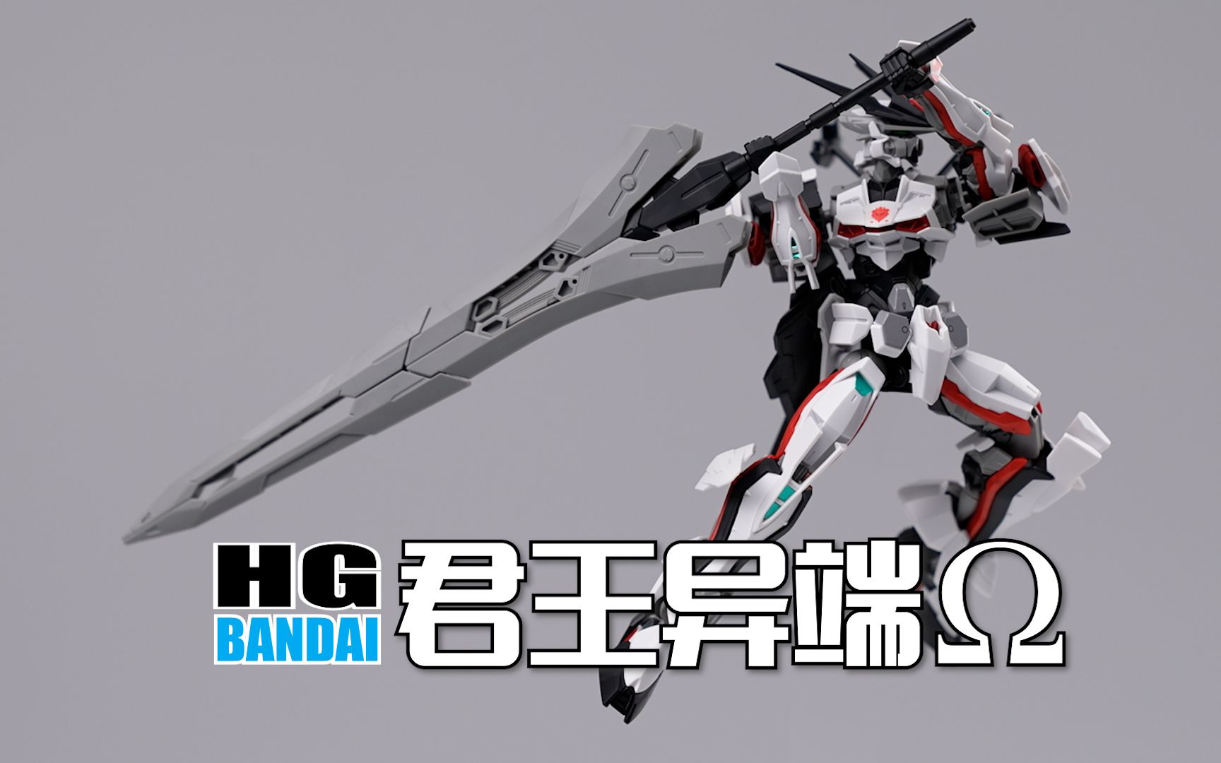 把玩党慎入!万代HG 君王异端Ω 素组分享