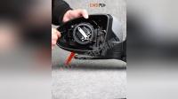 雪佛兰科鲁兹09-15后视镜片镜壳拆装步骤