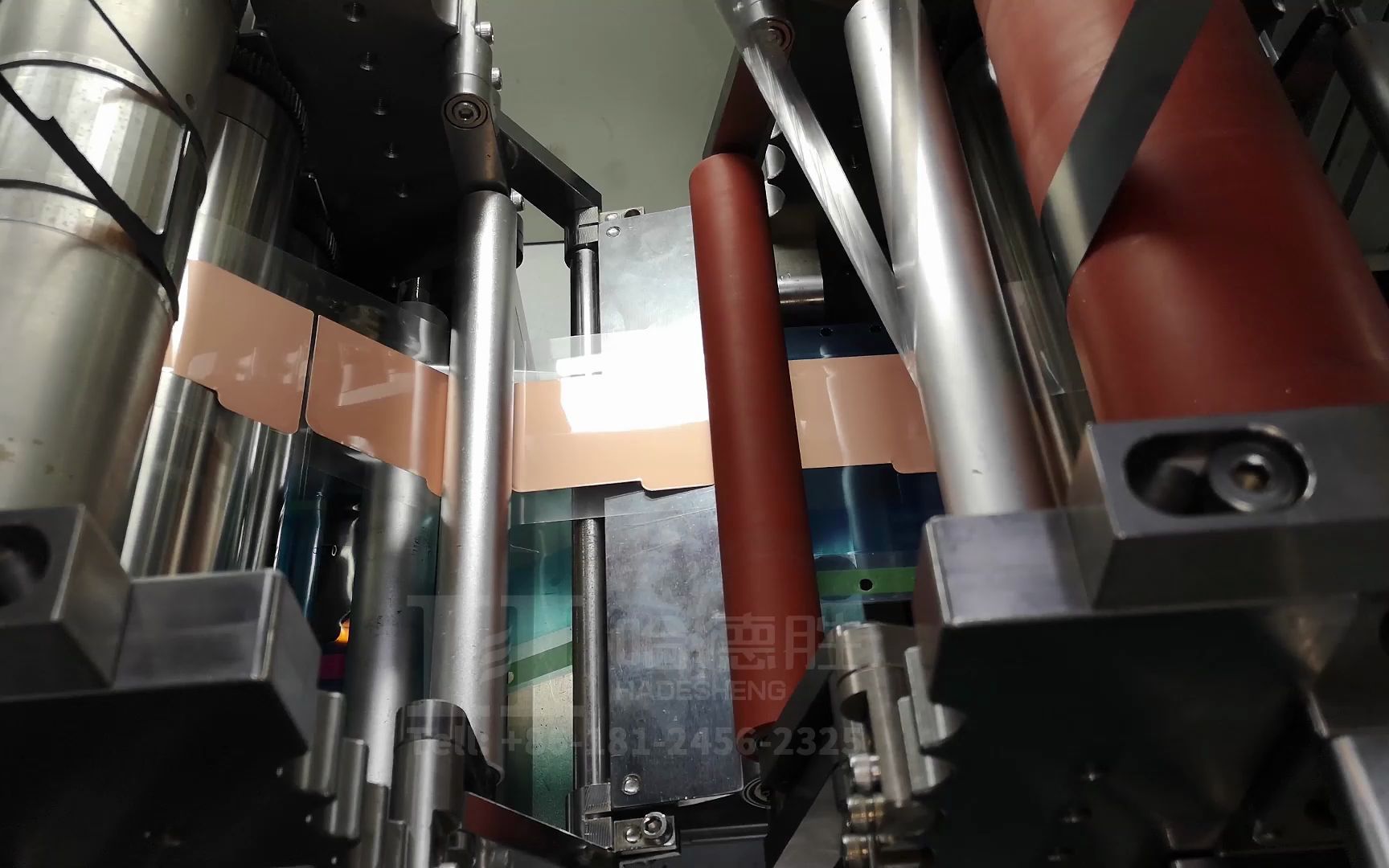 手机辅料模切件消费电子氢能锂电圆刀机模切工艺实拍