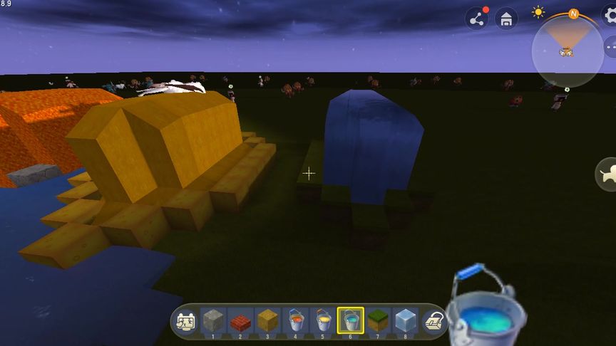 迷你世界:三种液体果冻,这么大的果冻岂不是吃的撑死