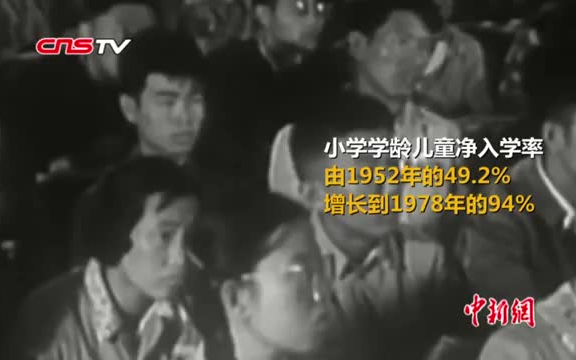 【中新社】70秒看70年:新中国发展巨变之教育(超清)