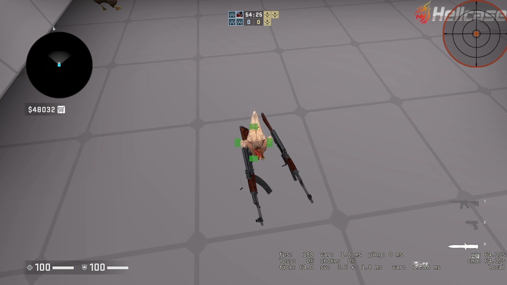csgo自定义房间小鸡惊喜