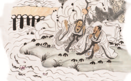 【课文朗读】《古文:庄子与惠子游于濠梁之上》-部编人教版八年级...
