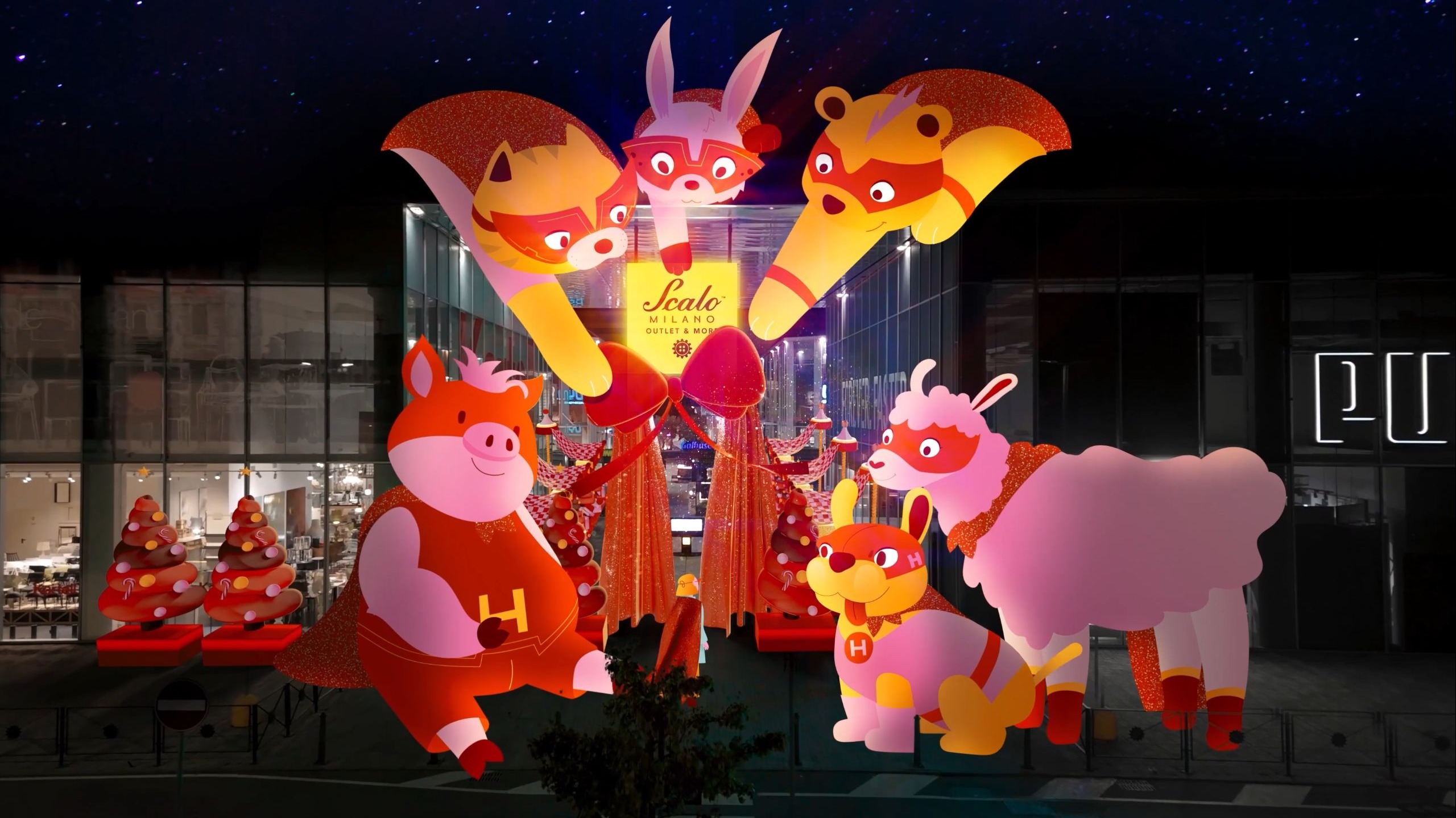 【实景动画】商场节日活动周年庆宣传片,吸睛度翻10倍