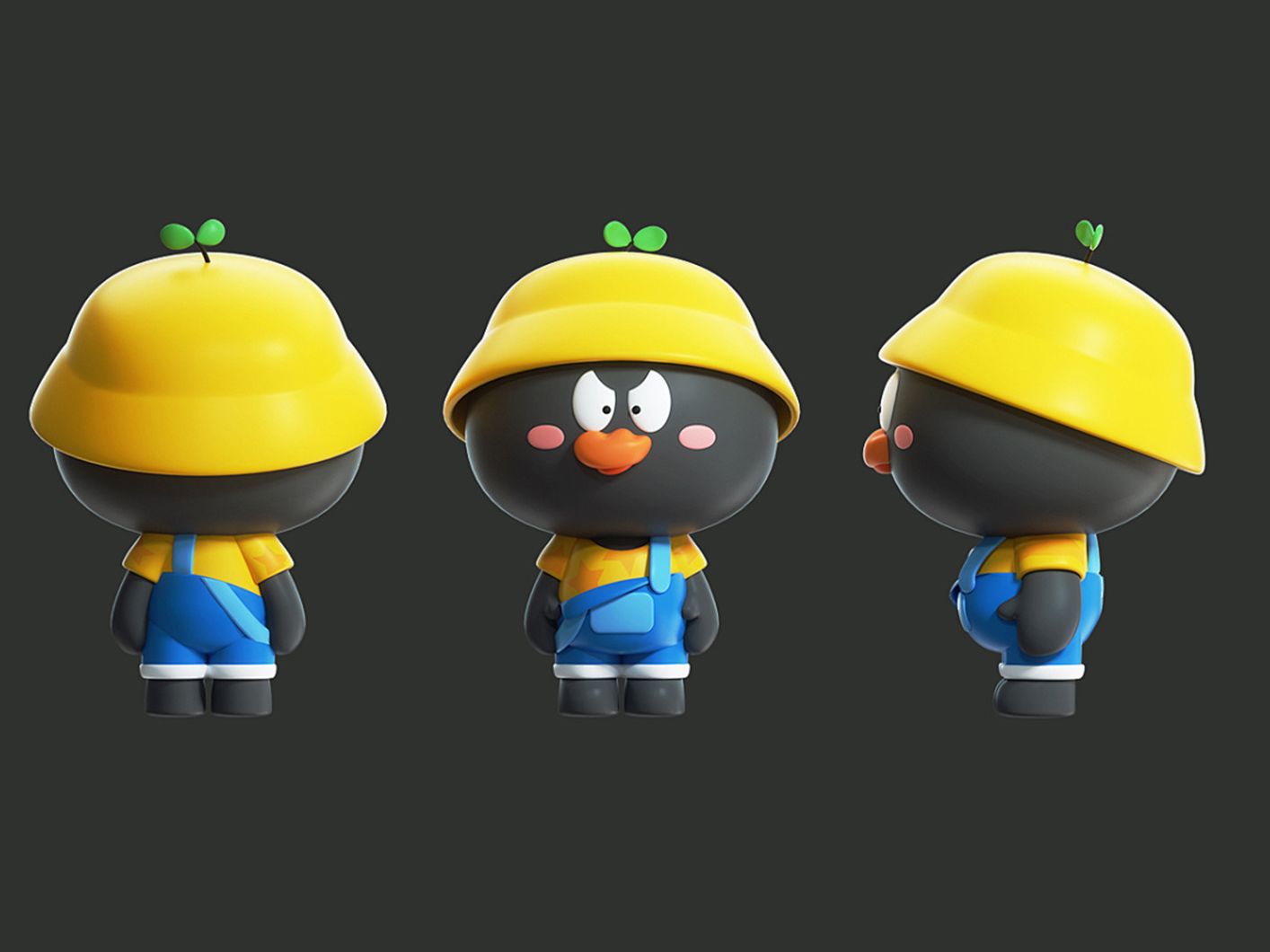 【zbrush雕刻】超可爱卡通小手办制作,0基础也能学会的手办案例