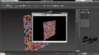 3dmax建模教程 随机模块异型文化墙建模思路