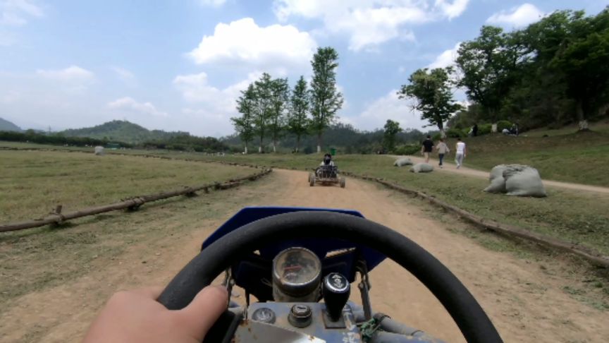 第一次尝试用胸带固定Gopro, 今天给风之谷做一波广告!