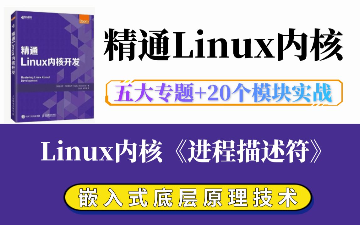 ...《进程描述符与进程优先级》|内存调优/文件系统/进程管理/设备驱动/...