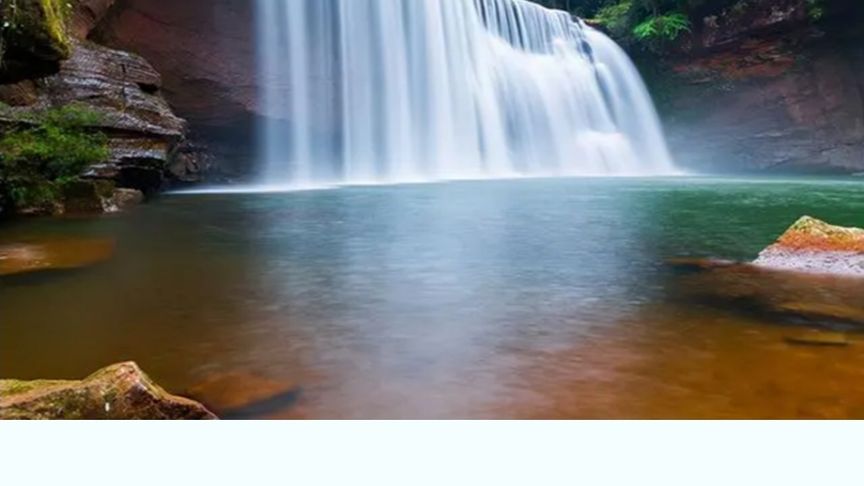 美图秀秀教程,新人如何快速将图片变成“涌动”的河流视频