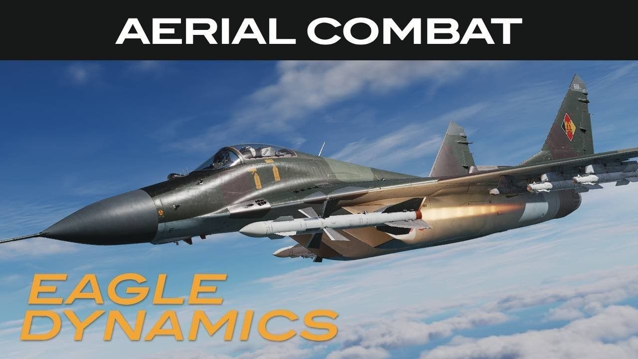 DCS: MiG-29A "支点" | 空战_哔哩哔哩bilibili_模拟飞行