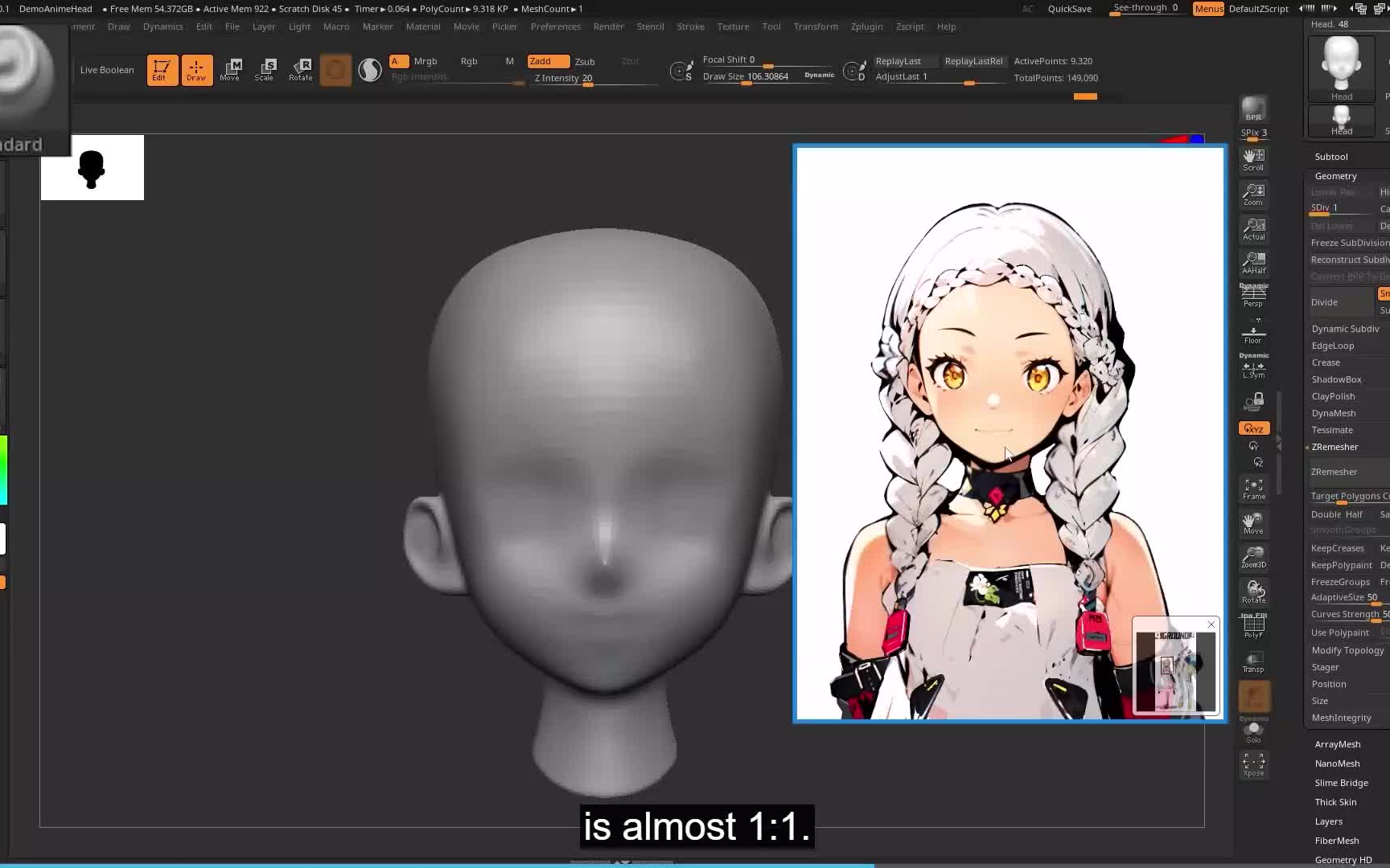 167.5美刀!用ZBrush进行色彩艺术卡通风格的角色建模-第一部分01. ...