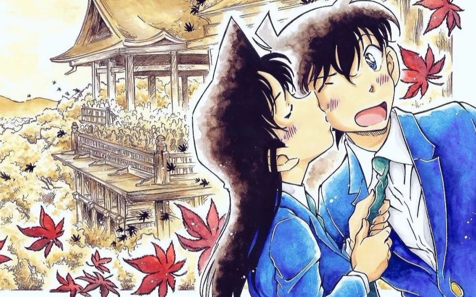 ...再到亲亲回应正式交往,酸酸甜甜的恋爱物语!【名侦探柯南红色修学...