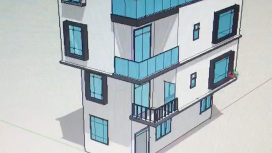 草图大师之自己屋子