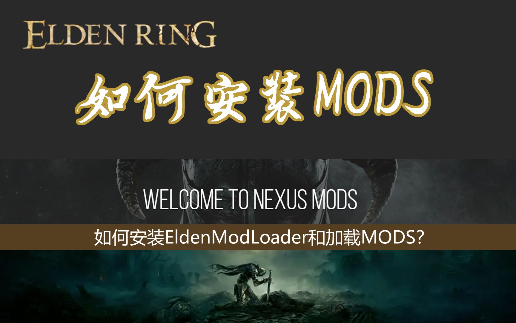 【艾尔登法环】如何安装EldenModLoader和加载MODS?_单机游戏...