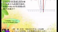 《22.1.3二次函数y=a(x-h)2的图像和性质》初中九年级数学微课