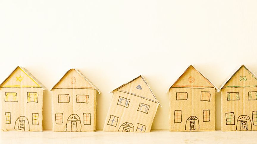 用纸板设计一种现代小住宅!手工DIY教程