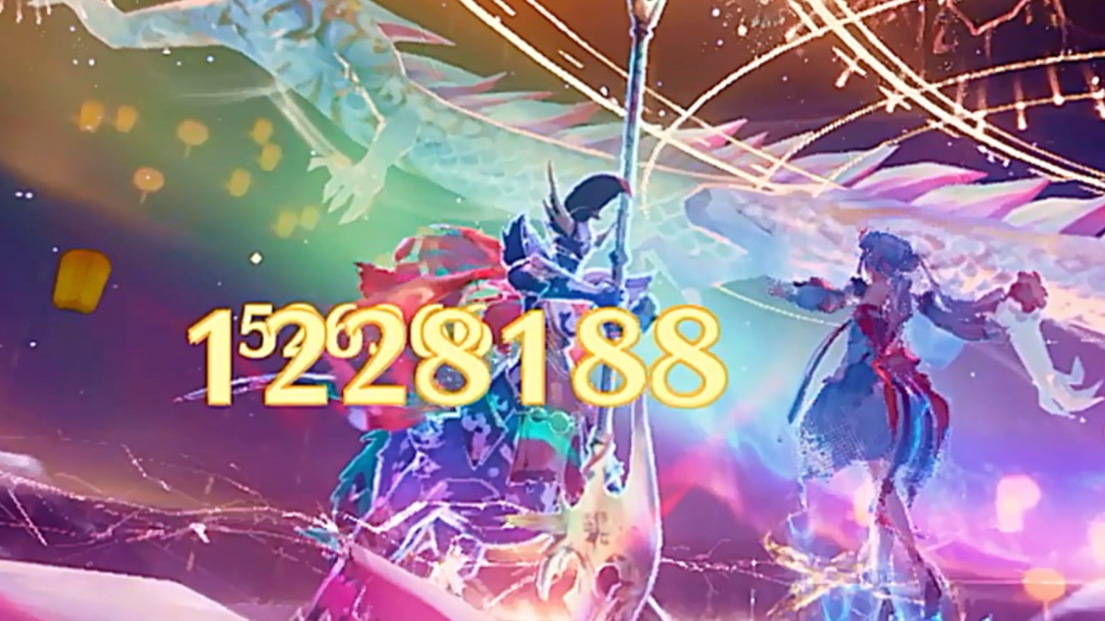 以防你不知道接近200w的大招打在荣耀狮象难度6上跟挠痒…膨胀的...