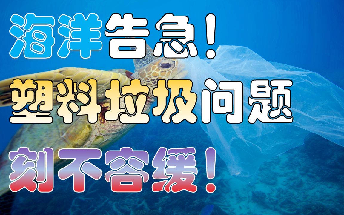 浓缩思维15 | 海洋告急!塑料垃圾的问题已经刻不容缓!