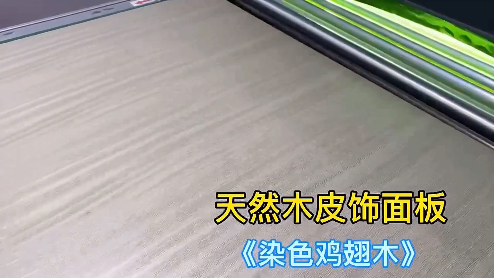 天然木皮饰面板 生产流水线