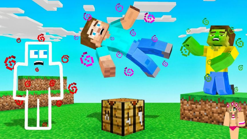 游游解说我的世界:手机版,如果把药水制作成方块?