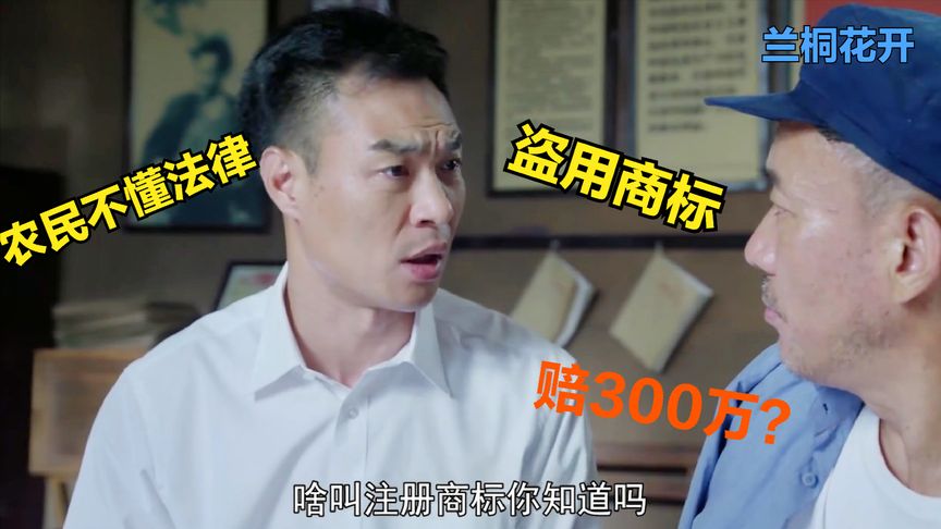 (上)农民盗用企业商标,提醒还不听,下秒被告上法庭索赔300万