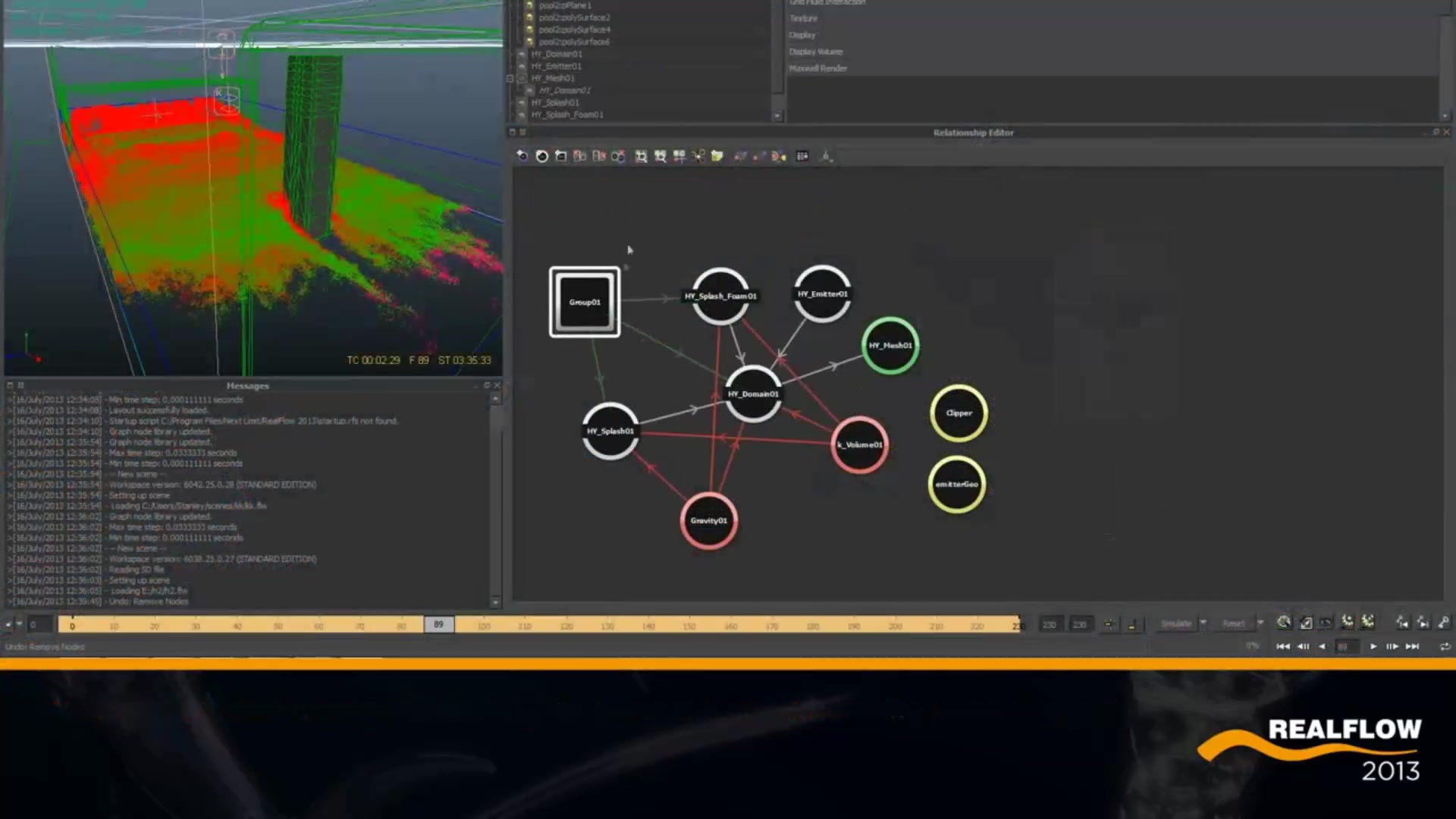 RealFlow 各年代宣传片