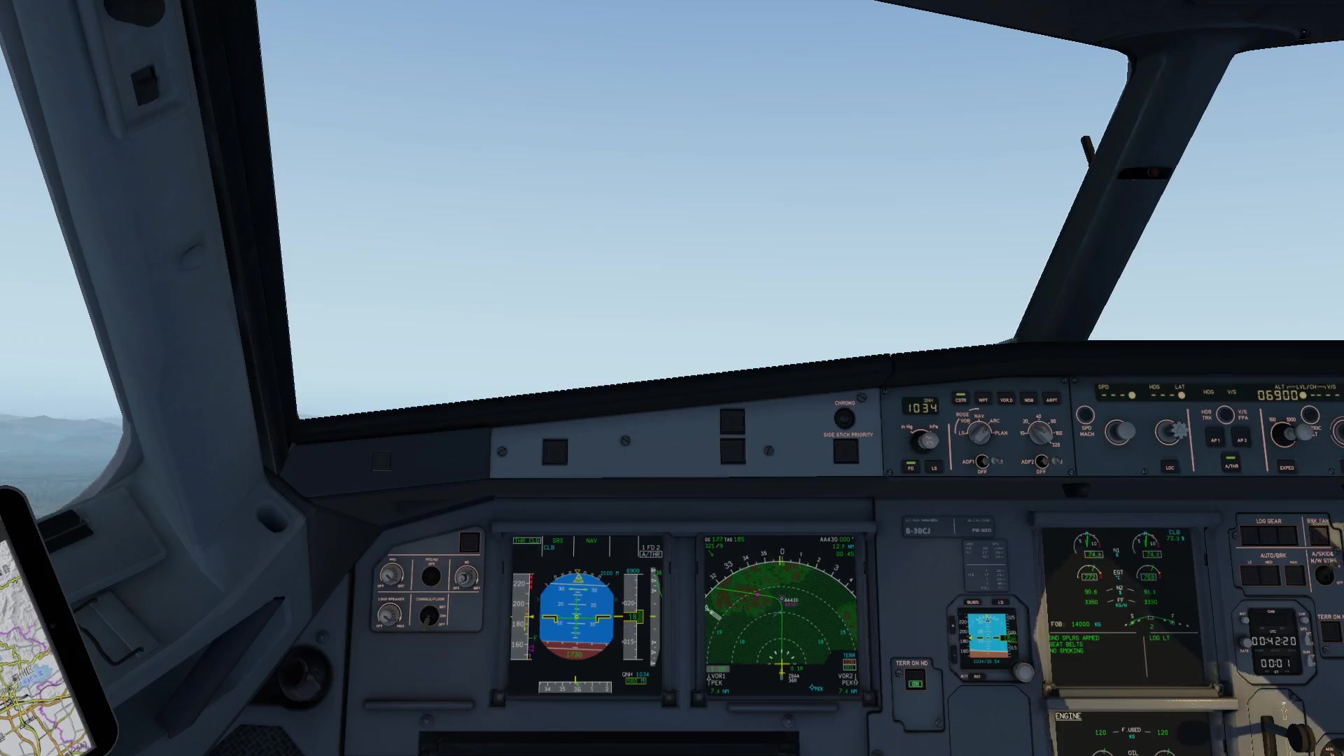 【X-Plane11】航线飞行 北京首都—三亚凤凰 空客A321