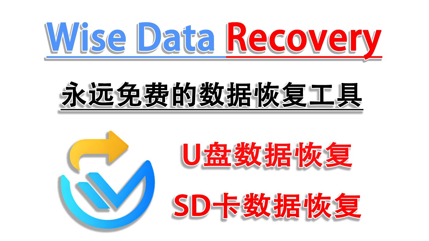 Wise_Data_Recovery_PRO 数据恢复软件 支持U盘 SD卡文件找回