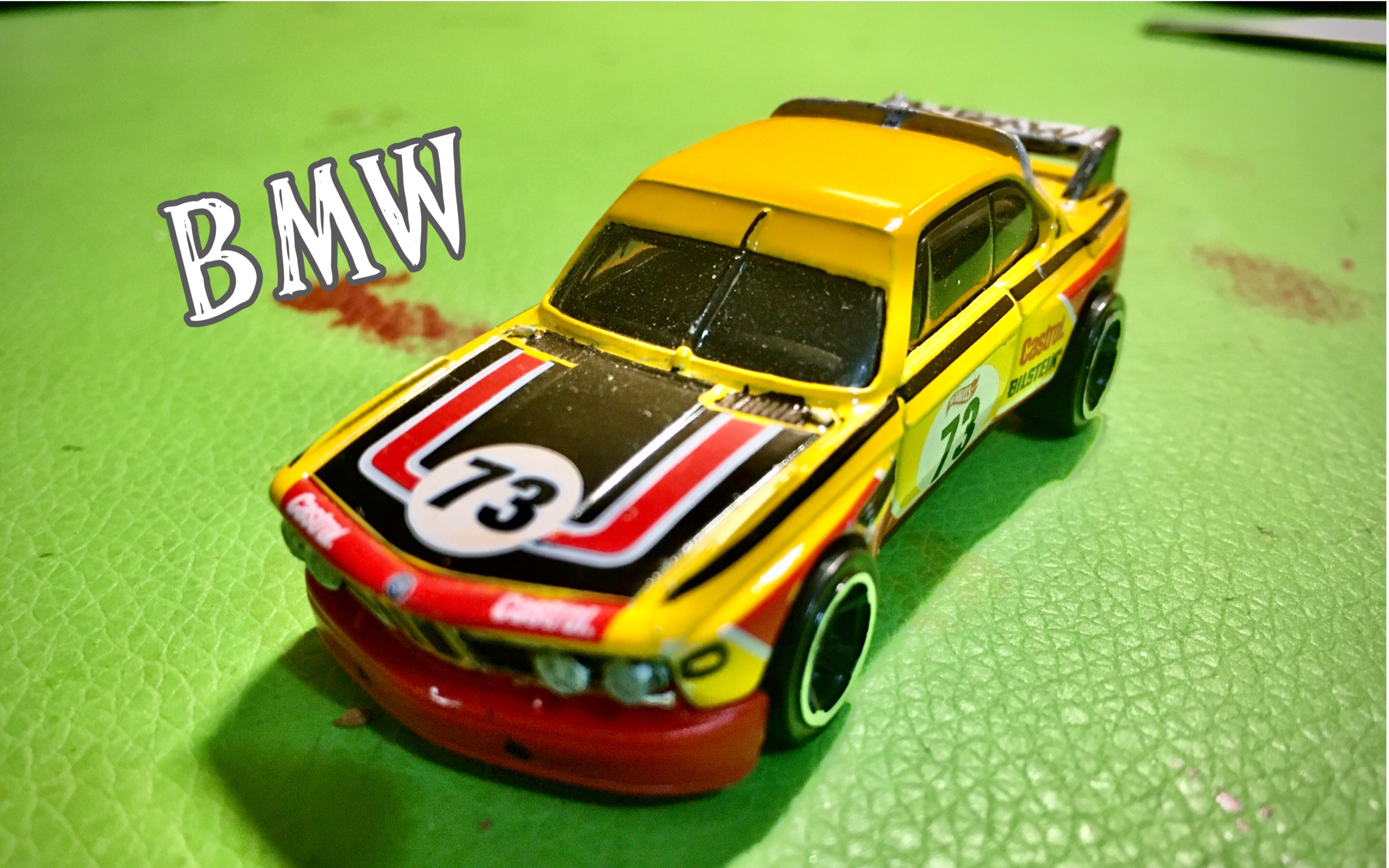 风火轮/定格动画 经典赛车欣赏 73’ BMW 3.0 CSL RACE CAR