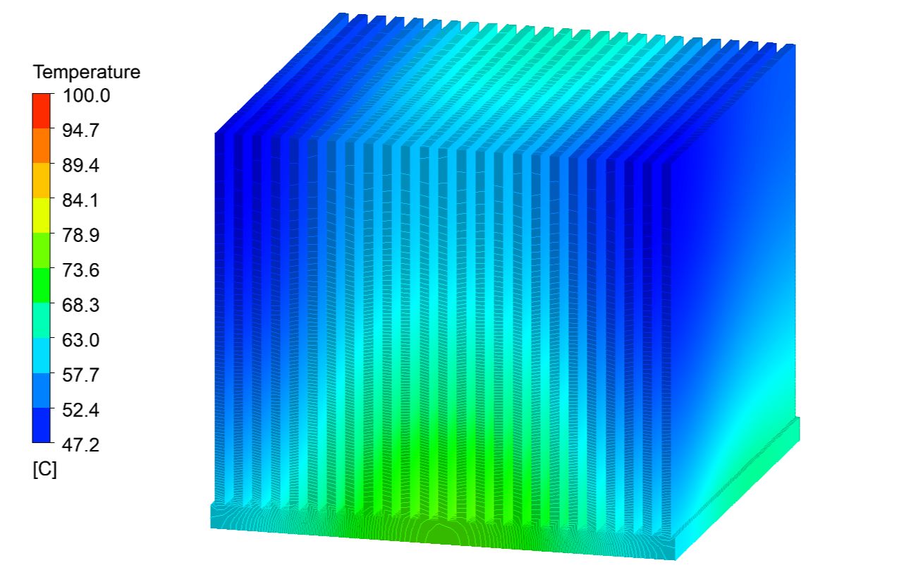 散热器稳态模拟-Fluent