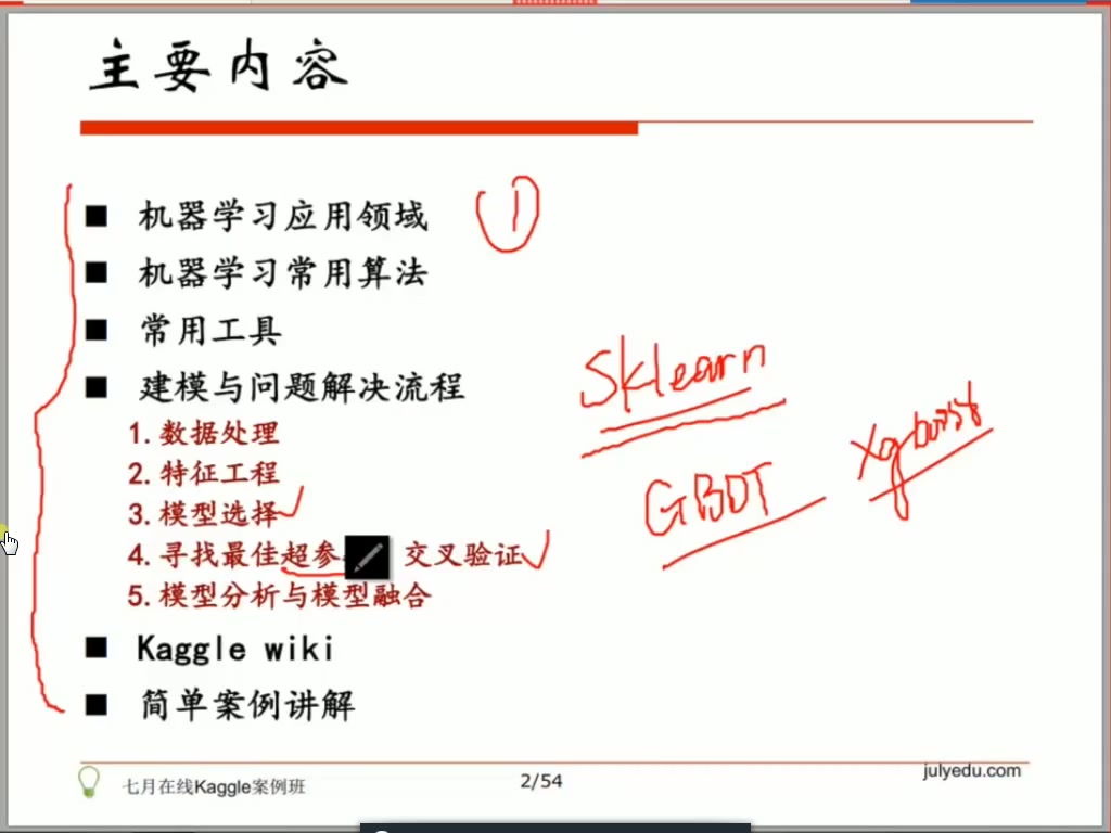 机器学习实践与应用讲解