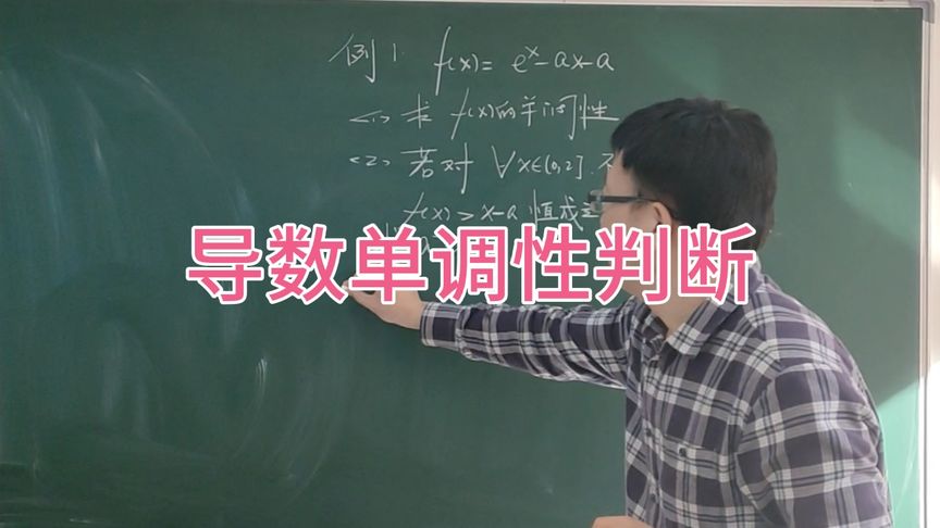 导数单调性判断,易错题