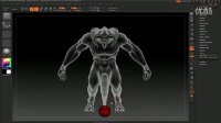 在ZBRUSH中改变模型的姿势