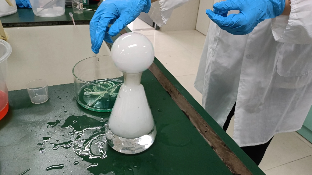 没想到大学还能进化学实验室