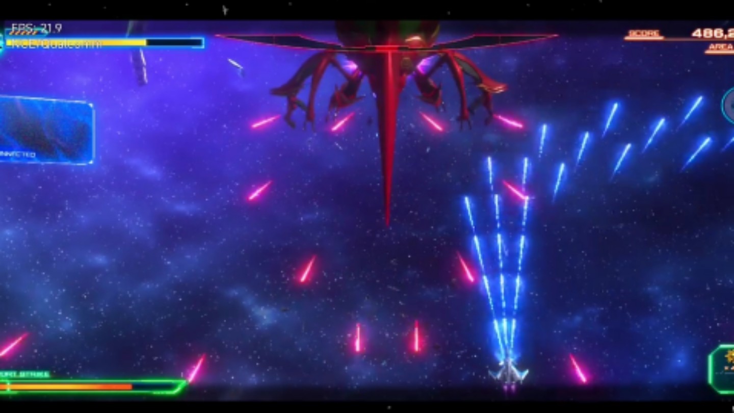 【玩游戏】外强中干BOSS_手机玩《超时空要塞:射击领域》中文版