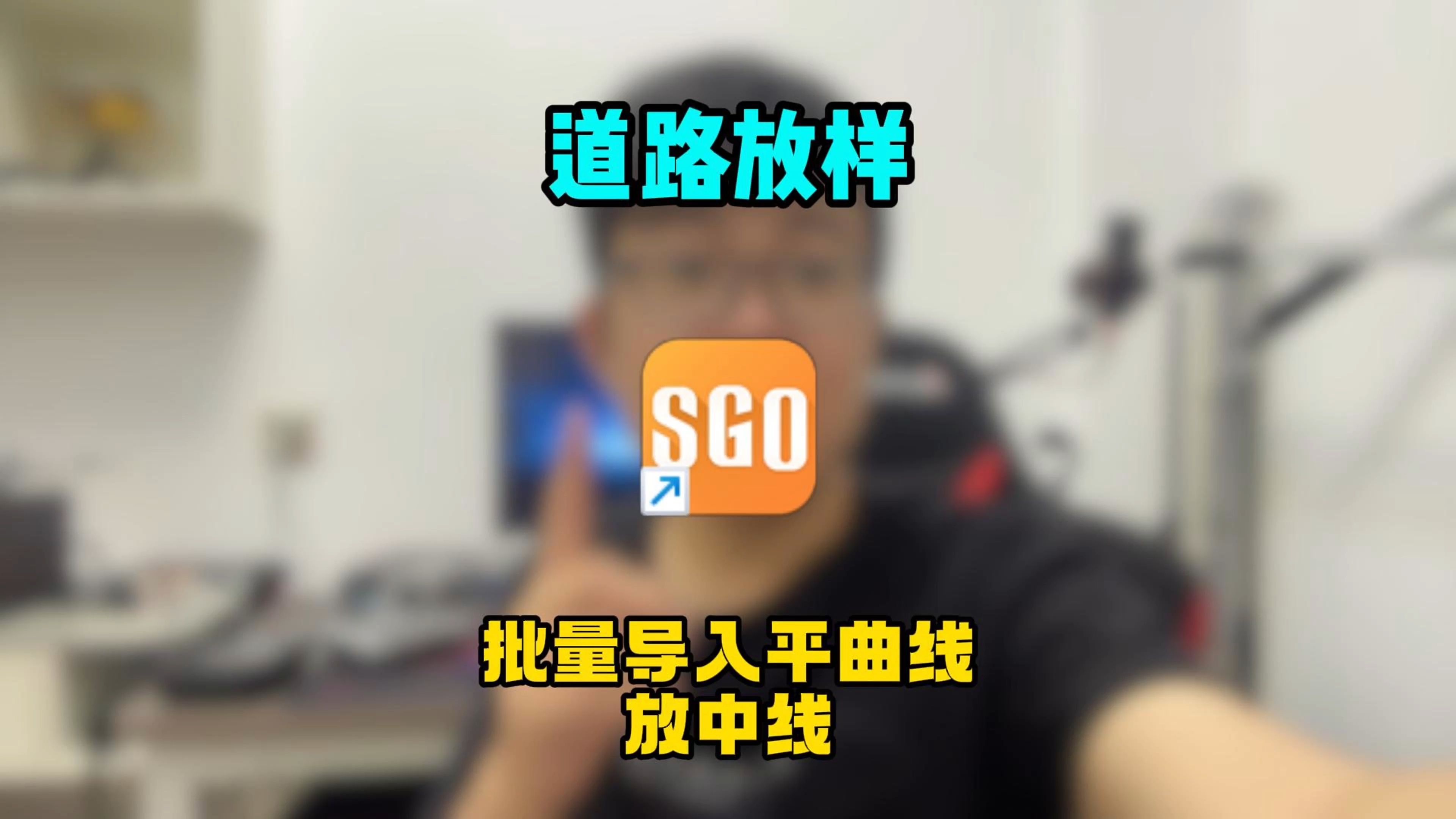 RTK道路放样批量导入平曲线进行道路放样。
